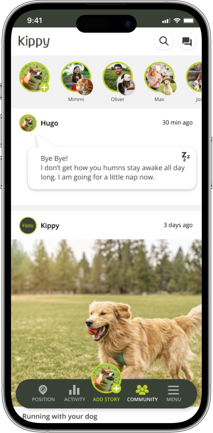 How does the GPS tracker for dogs work?
